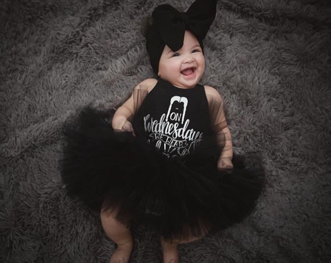 Black Tutu Baby Costume Tutu Classic Black Tutu Black Baby - Etsy