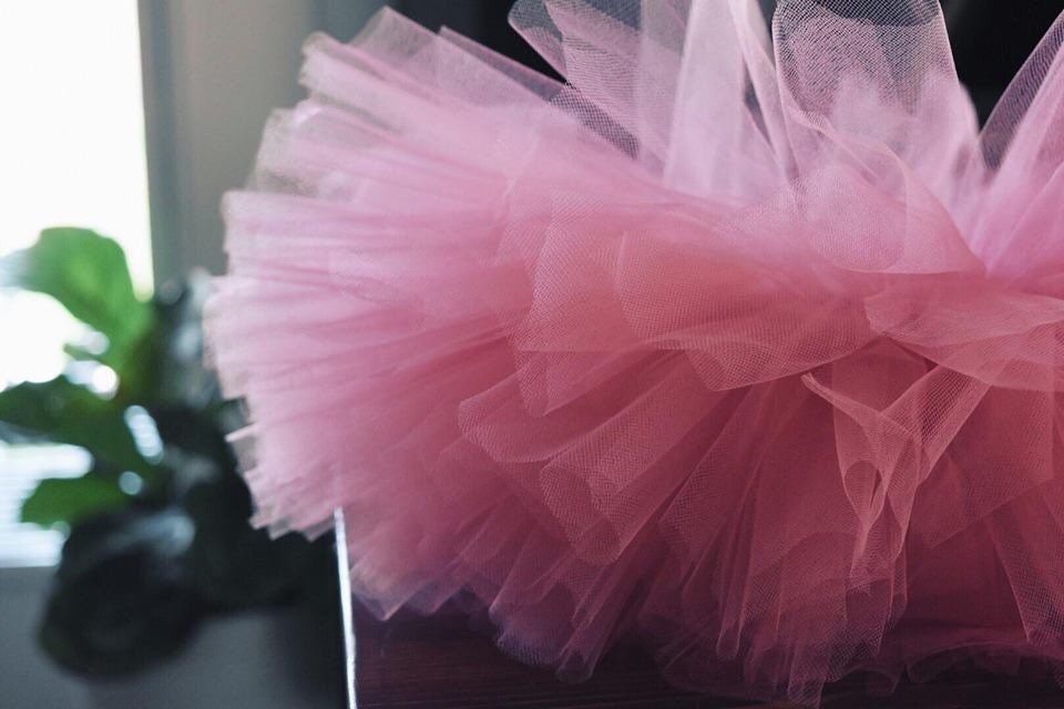 Rose Baby Tutu Rose Pink Tutu First Birthday Tutu Fluffy | Etsy