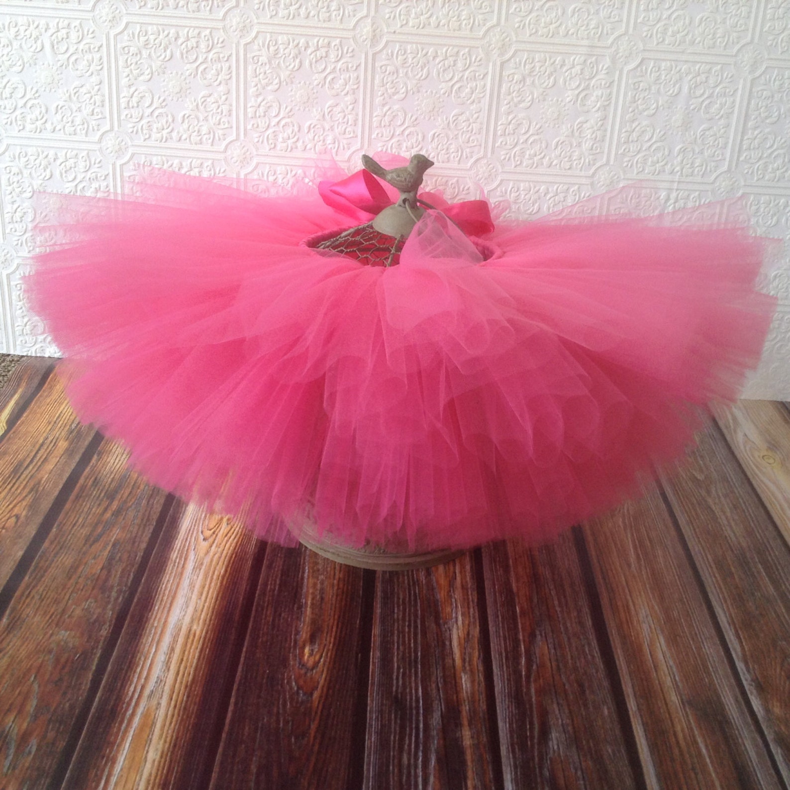 Hot Pink Baby Tutu Birthday Tutu Princess Tutu Fluffy Girl - Etsy