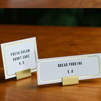 Place Card Holder - Etsy