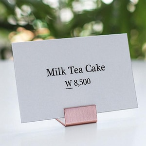 10 Display Name Tag Holder Food Label Card Menu Stand Restaurant Buffet ...