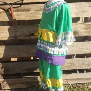 Mardi Gras Costume, Authentic Chicken Run Outfit,available in Kids Sz 2 ...