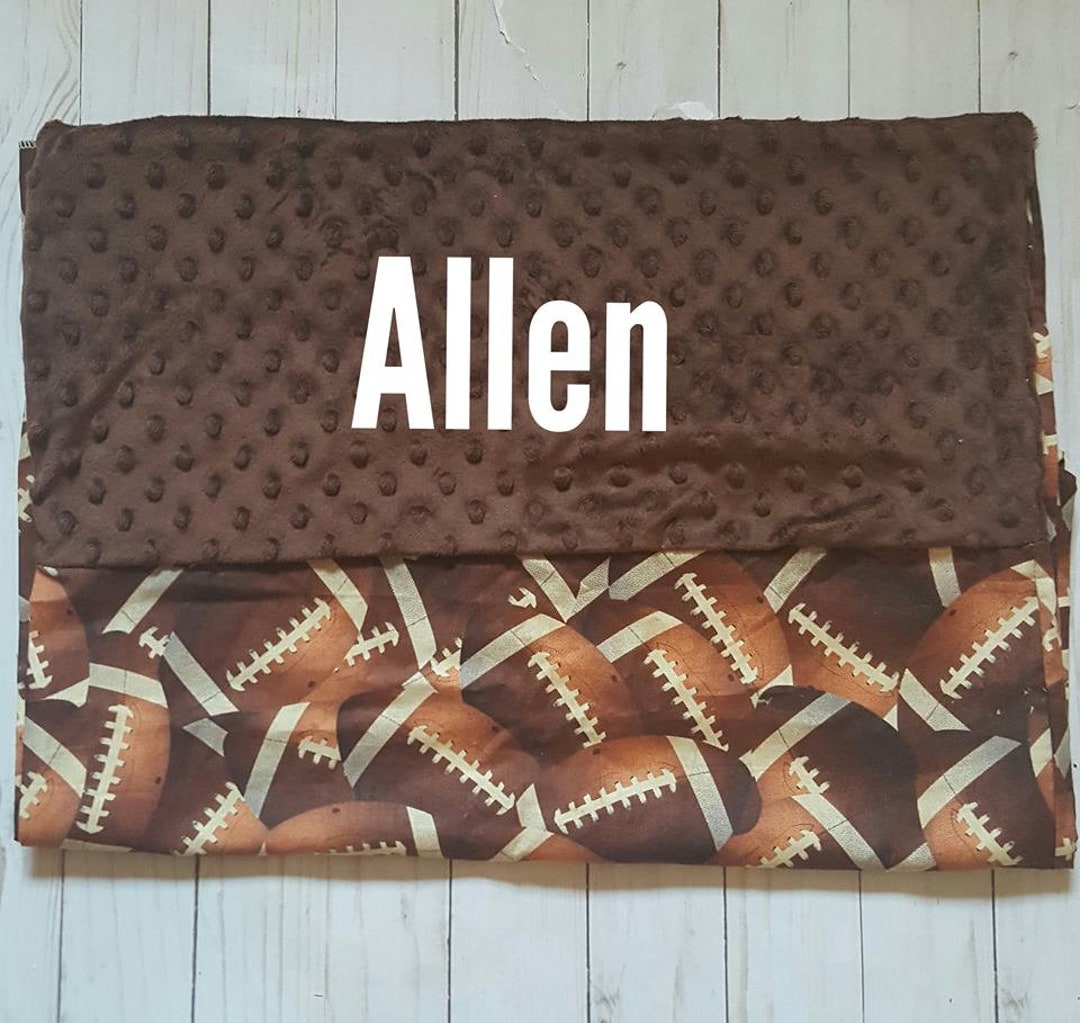 Football Kinder Mat/ Nap Mat Cover Back to School - Etsy