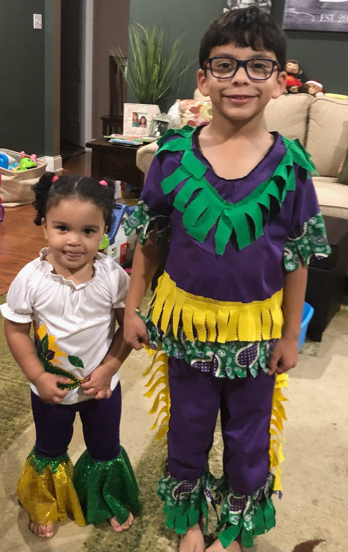 Mardi Gras Costume Authentic Chicken Run Outfit Kids Sz 2-8 - Etsy