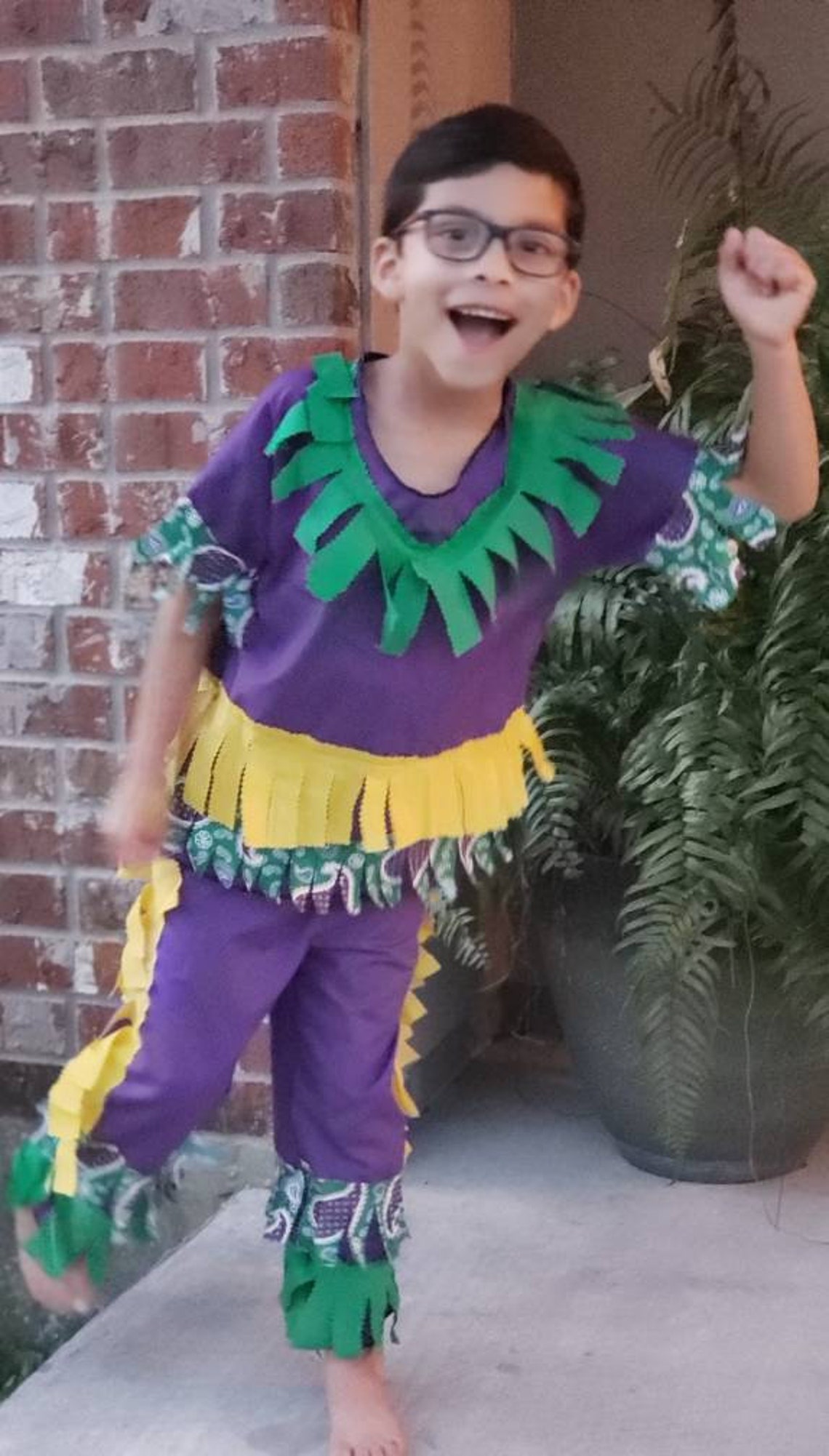 Mardi Gras Costume Authentic Chicken Run Outfit Kids Sz 2-8 - Etsy