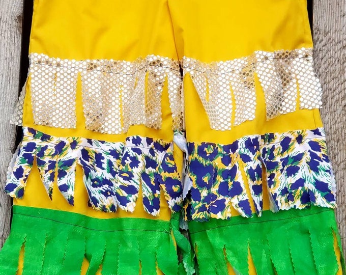 Mardi Gras Costume, Authentic Chicken Run Pants, Mardi Gras Pants - Etsy