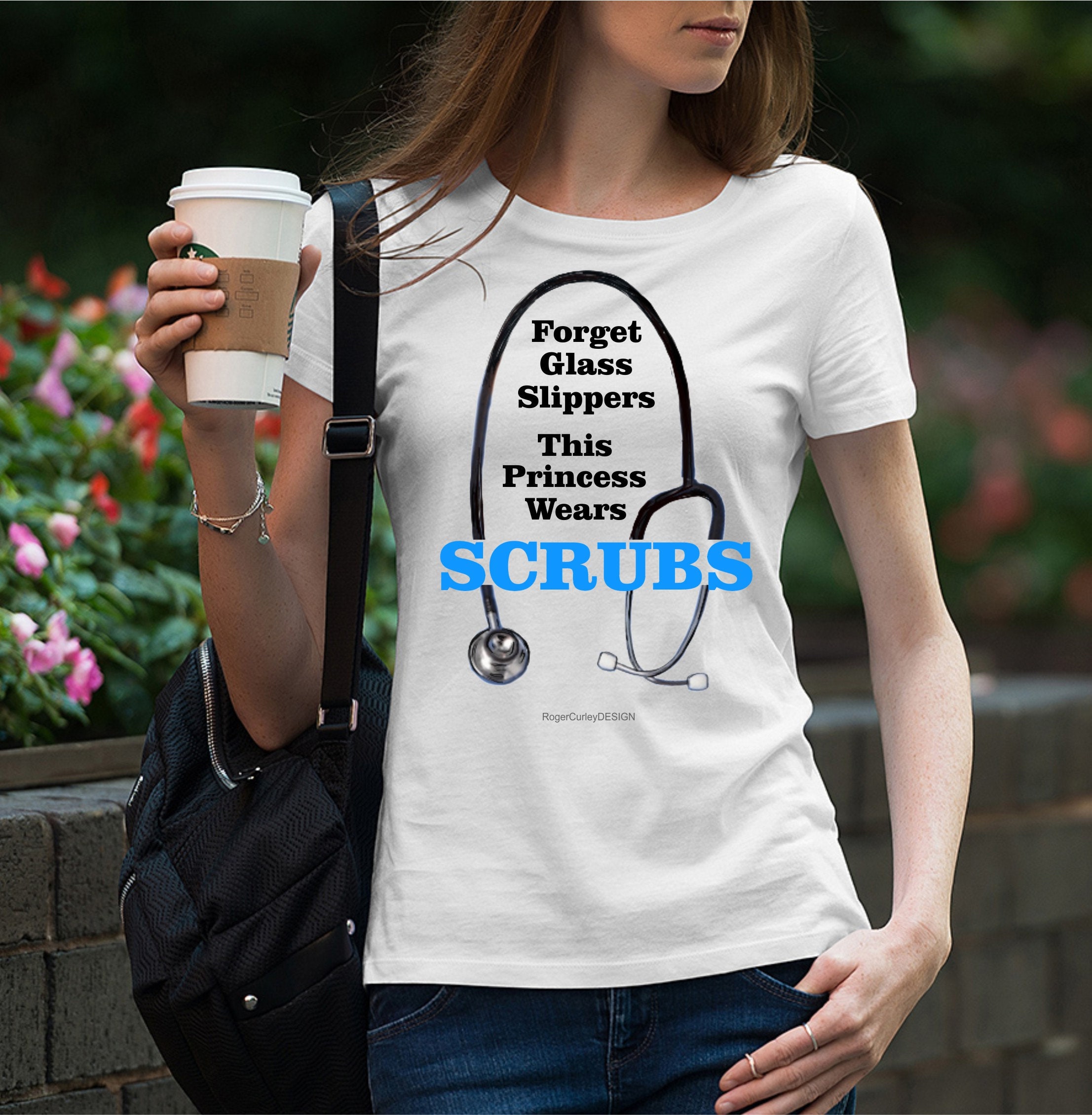 This Princess Wears Scrubs Unisex T-shirt, Funny Nurse Shirt, Funny ...