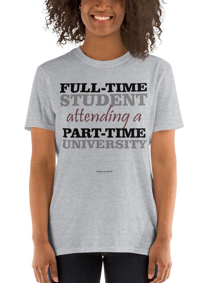 FULL-TIME STUDENT Attending a Part-time University - Etsy