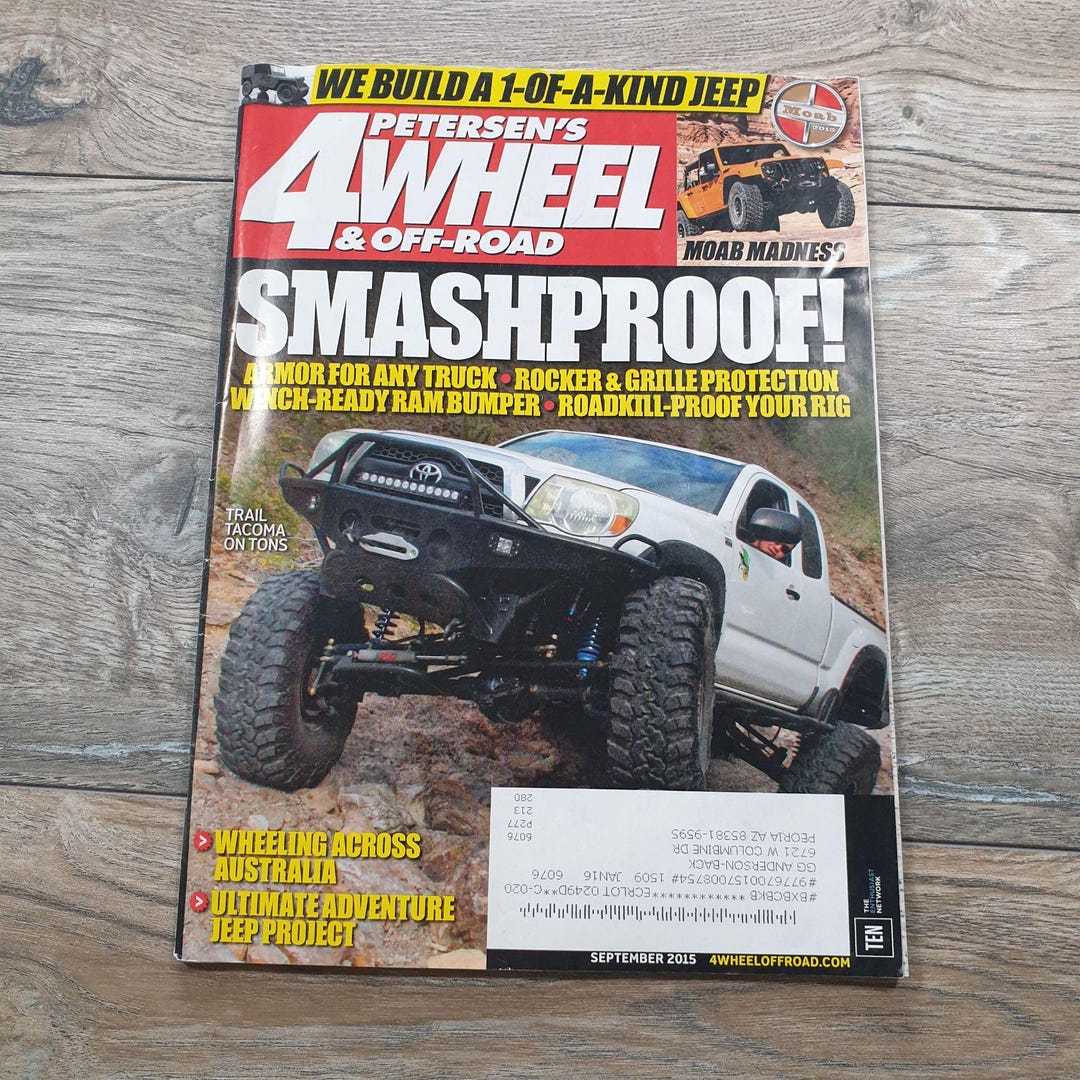 Petersens 4 Wheel off Road Magazine September 2015 Smashproof Cover ...