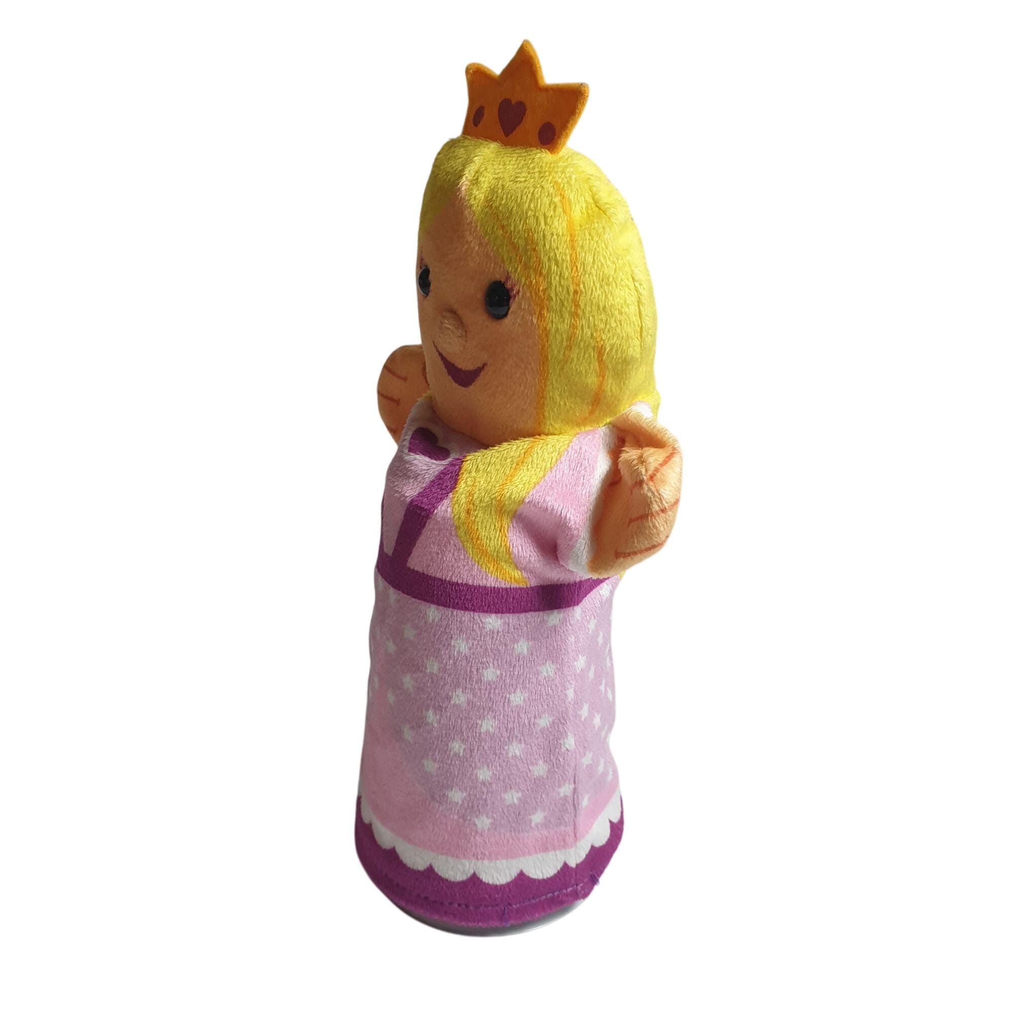 Princess Melissa Doug Hand Puppet Plush Toy 10 Inch Kids Toy Crown ...