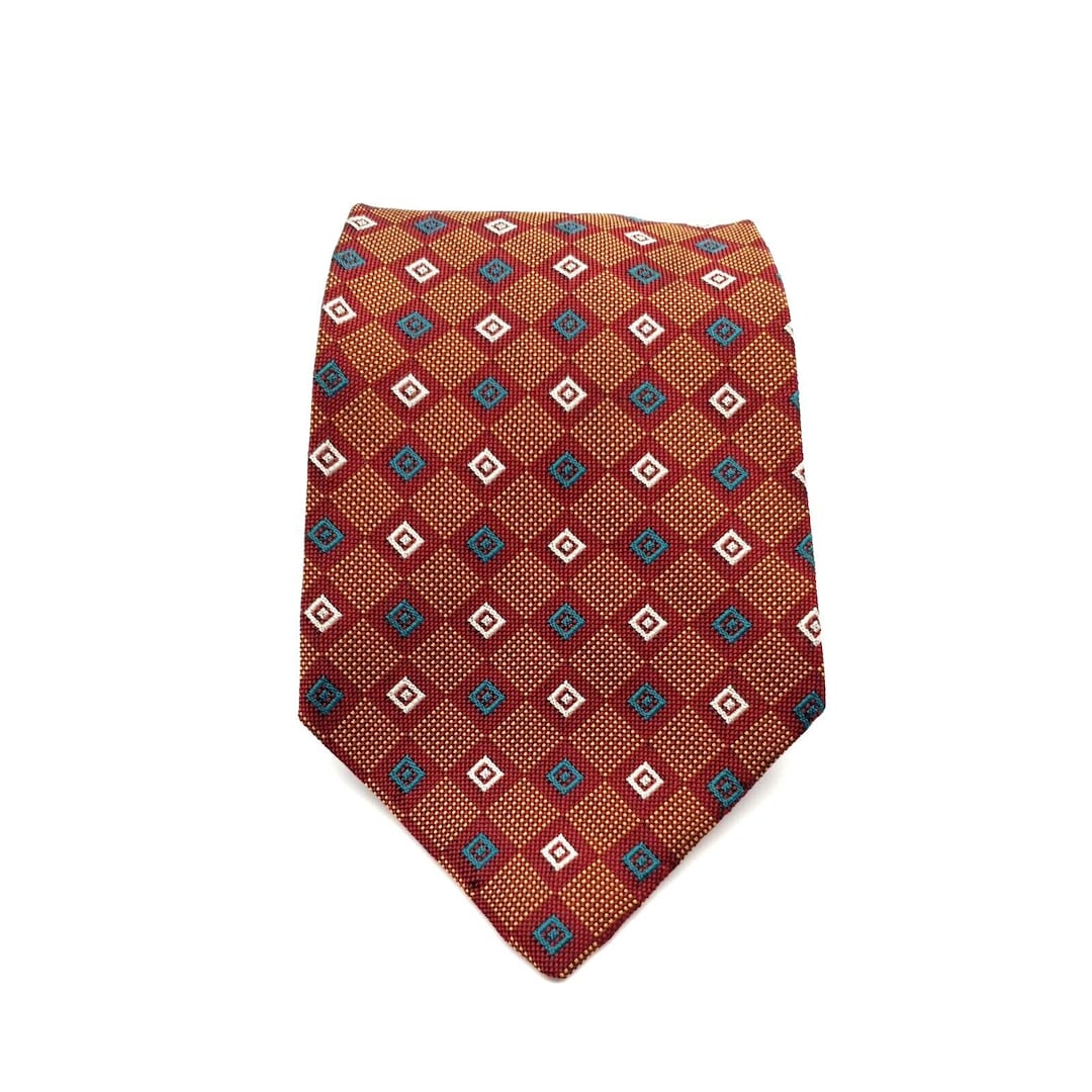 Tom James Innocenti Mens Dress Tie 100% Silk Designer Accessory ...