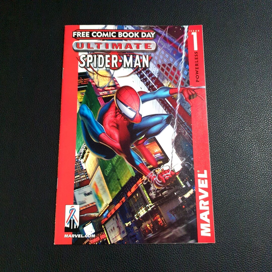 Ultimate Spider-man Free Comic Book Day 1 Powerless Bagged Boarded 2002 ...