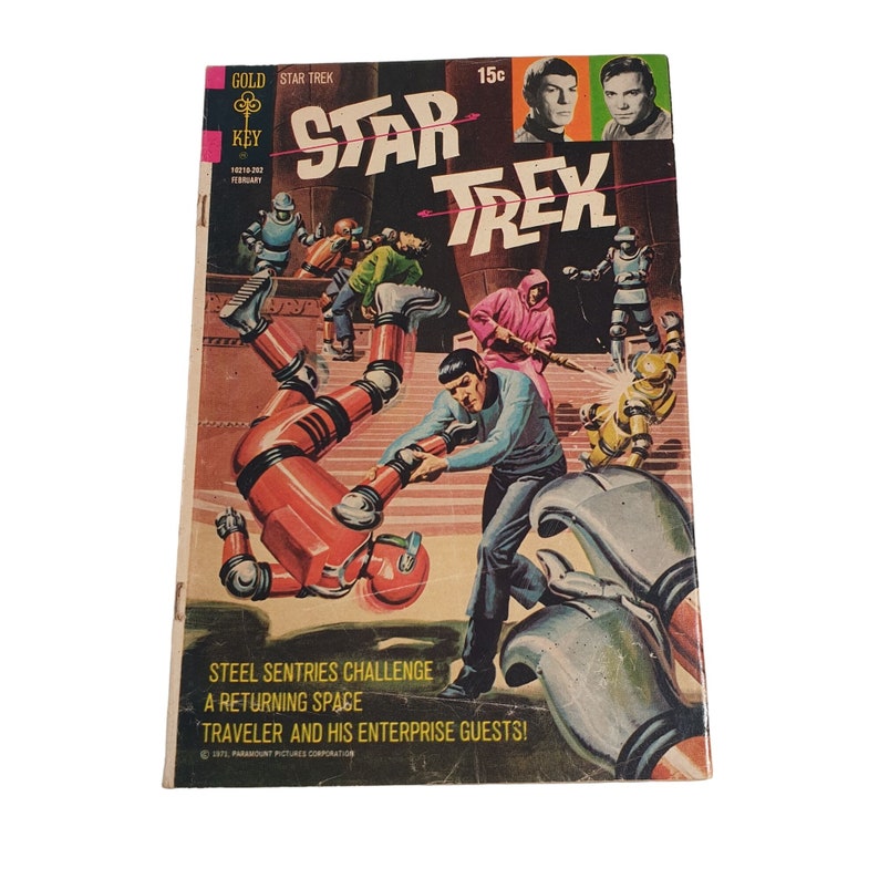 Star Trek 13 Feb 1972 Vintage Gold Key Comic Book Collector Bagged ...