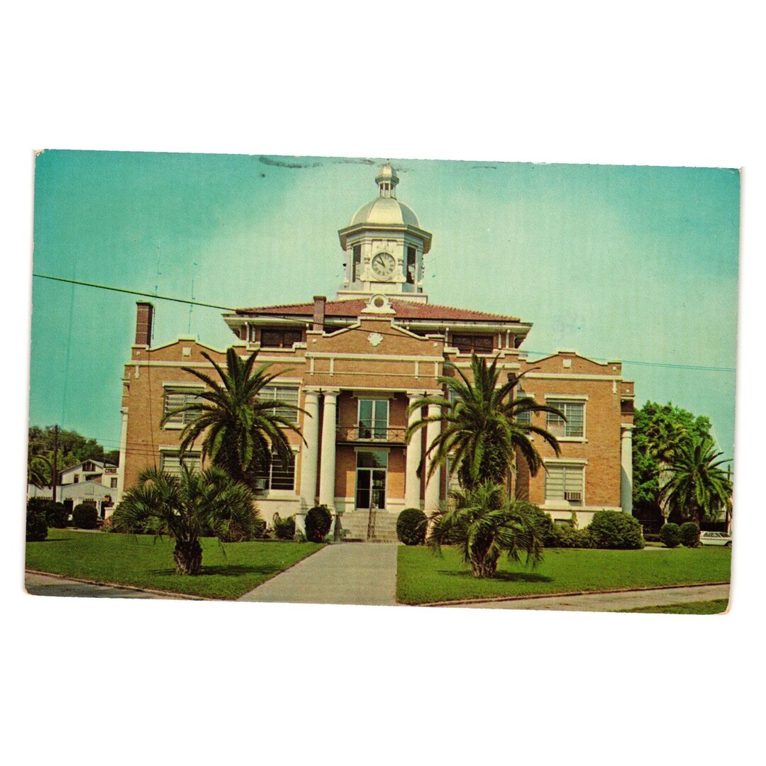Vintage Postcard Courthouse Inverness Florida Posted March 1975 - Etsy