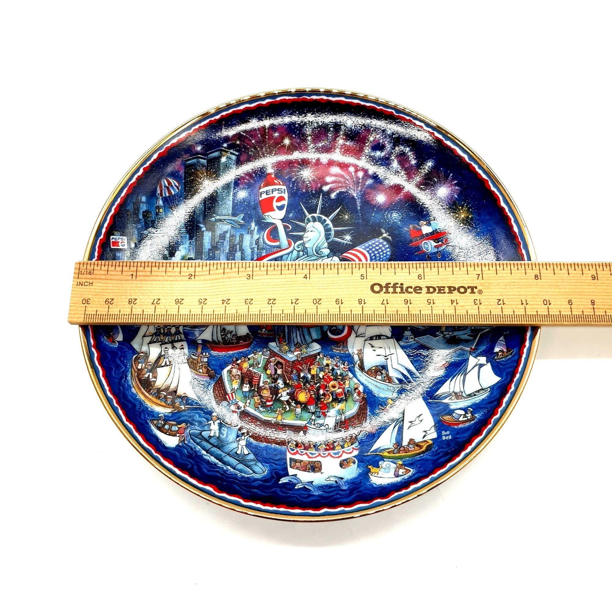 Pepsi Cola Sail Vintage Plate Collectable 1995 Franklin Mint Heirloom ...