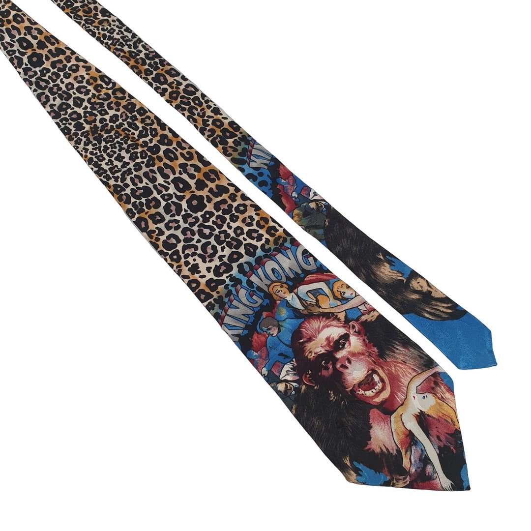 American Film Classics King Kong Mens Necktie Tie 1992 Movie Empire Dad ...