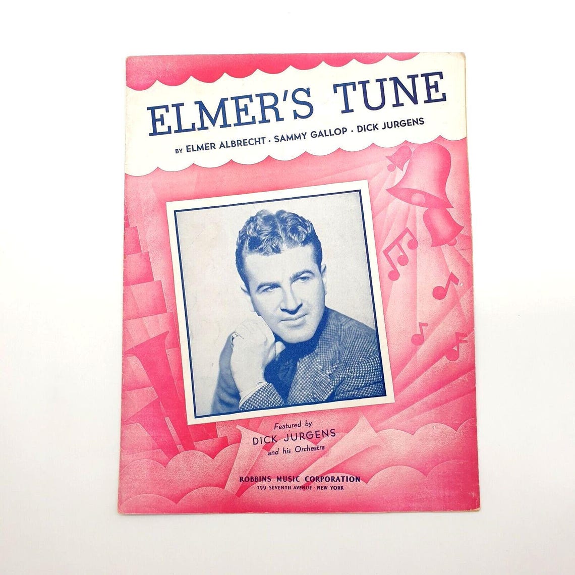 Elmer's Tune 1941 Vintage Sheet Music Piano Albrecht Gallop Jurgens - Etsy