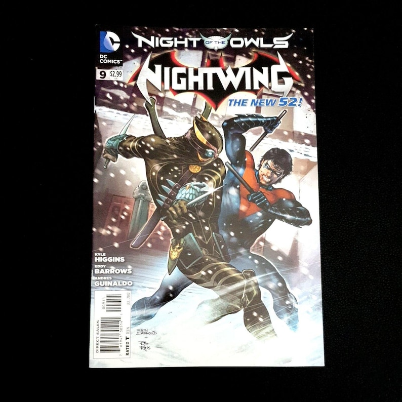 DC Comics the New 52 Comics 9 Nightwing July 2012 Night of the Owls ...
