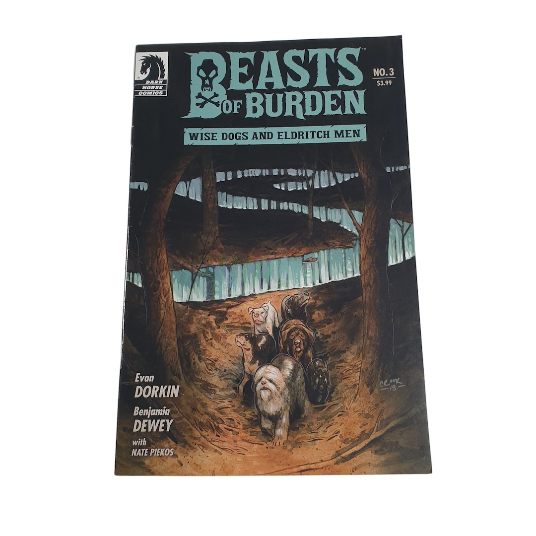 Beasts of Burden 3 Dark Horse Comic Book Collector Bagged Boarded ...
