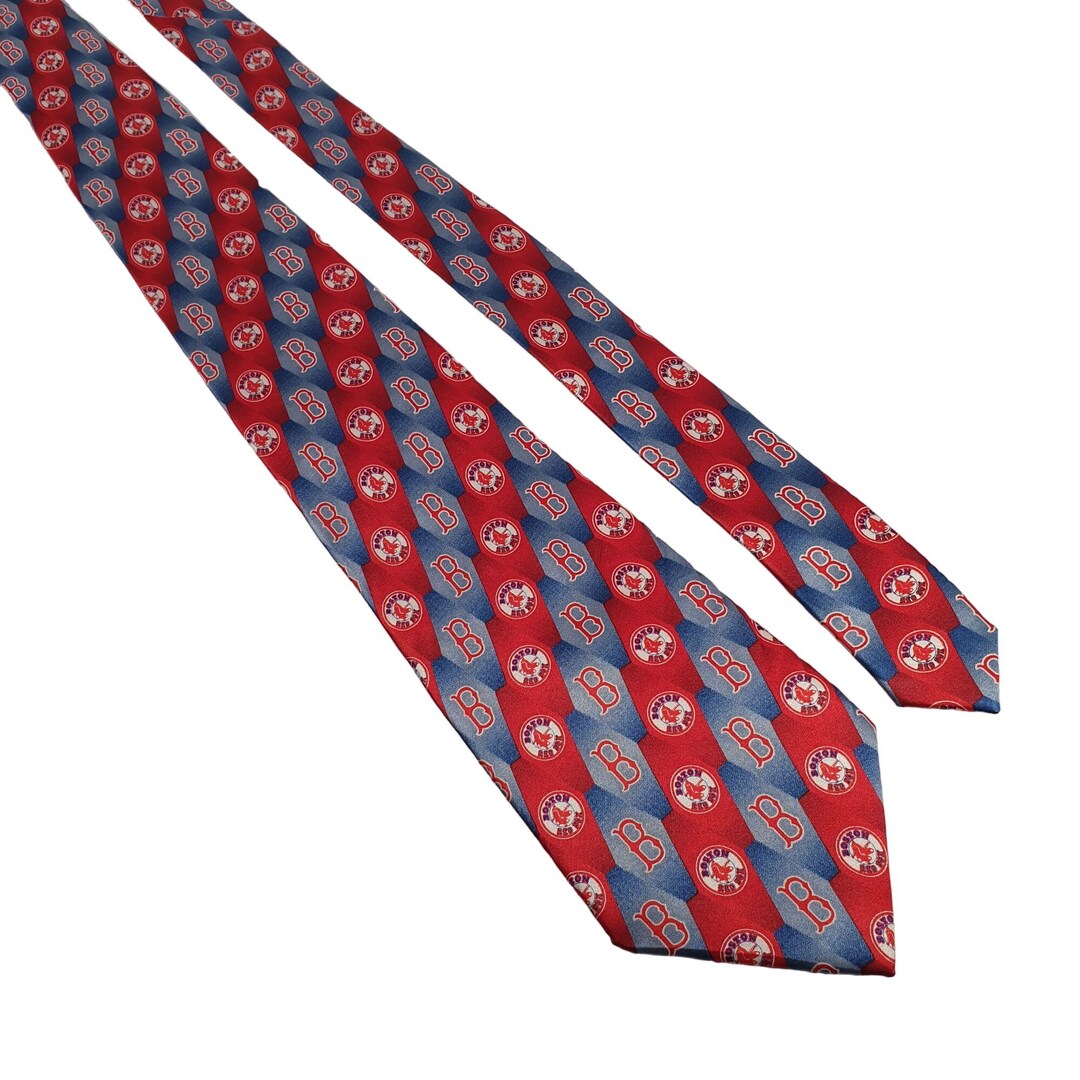 Eagles Wings Boston Red Socks Mens Necktie Tie Baseball Sports Work Dad ...