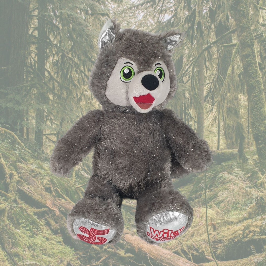 Wiley Great Wolf Lodge 25th Anniversary Build A Bear Stuffed Plush ...
