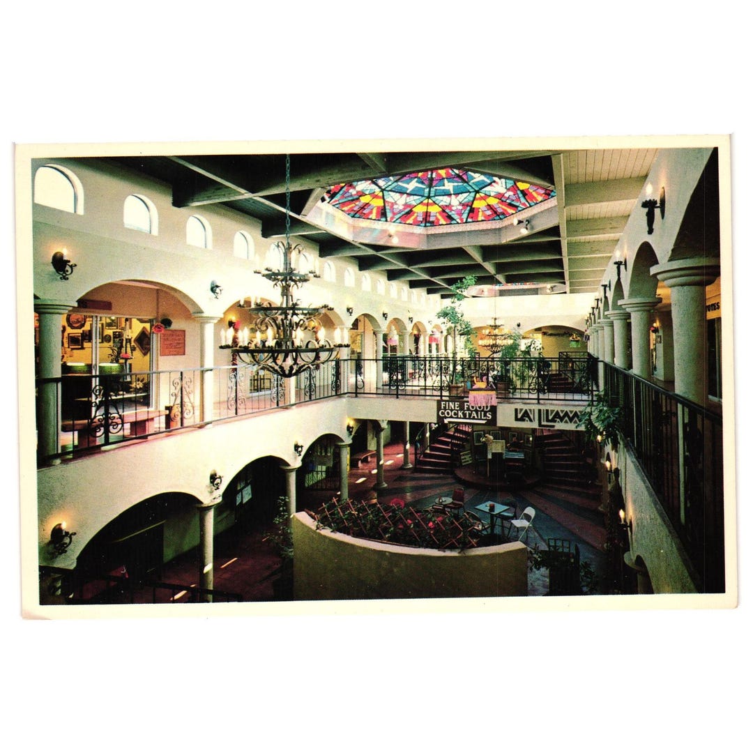 Vintage Postcard Los Portales Marketplace Carefree Arizona Mall Spanish ...