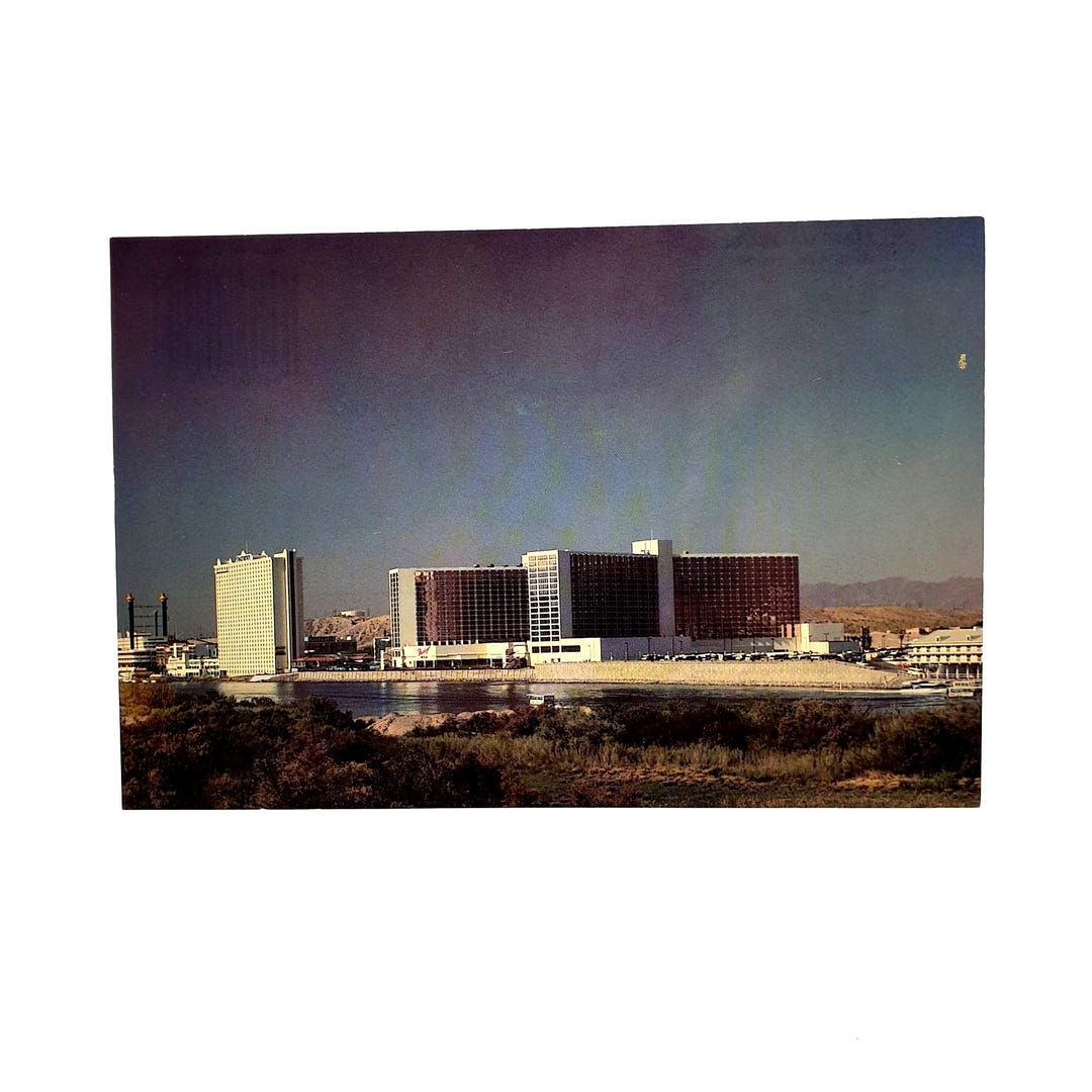 Vintage Postcard Flamingo Hotel Laughlin Nevada Casino Resort Day Photo ...