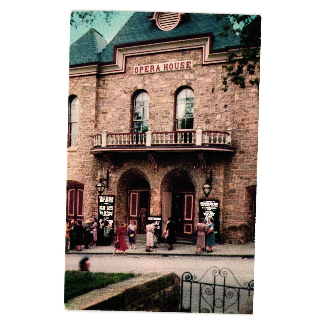 Vintage Opera House Postcard Central City Colorado 1970 1980 Tourist ...