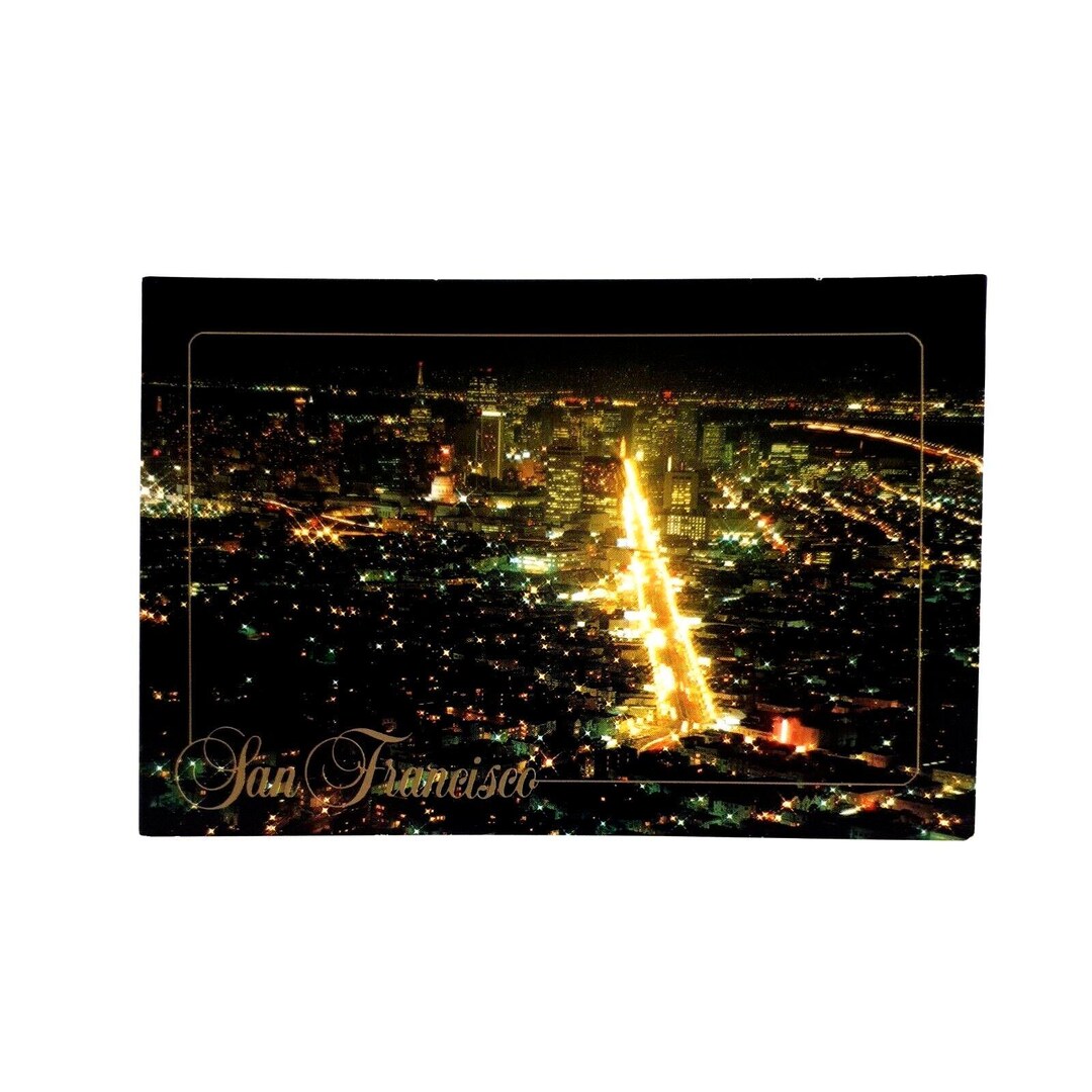 San Francisco CA From Twin Peaks Postcard Collector Series #SF-96 ...
