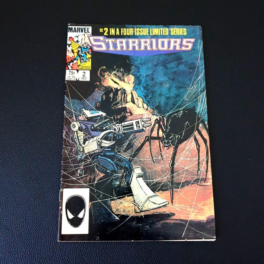 Marvel Comics Starriors 2 Dec 1984 Book Collector COVER DAMAGE Simonson ...