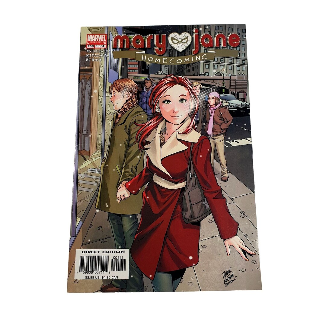 Marvel Mary Jane Homecoming 1 Comic Book Collector May 2005 Bagged ...