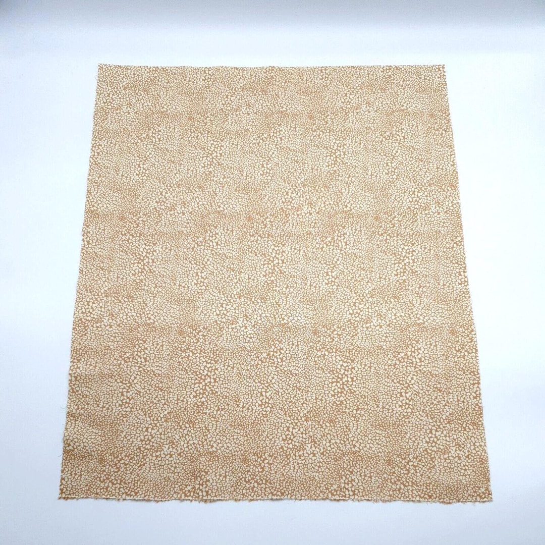 Tan Beige Brown Fat Quarter Fabric Square 100% Cotton 18" X 21" Minimum ...