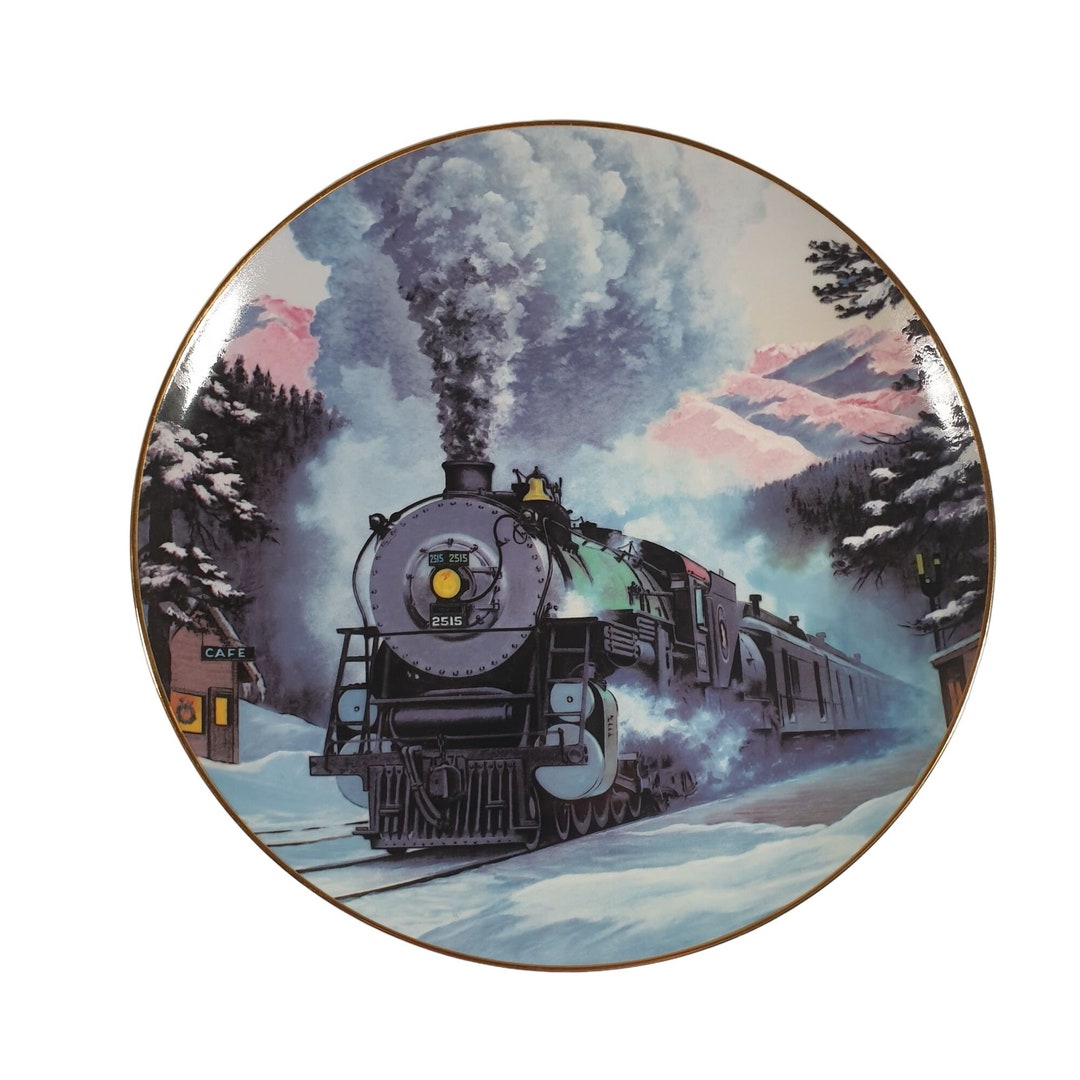 Fogg & Steam Collector Plate Artist Howard Pride of the Northwest #1 - Etsy