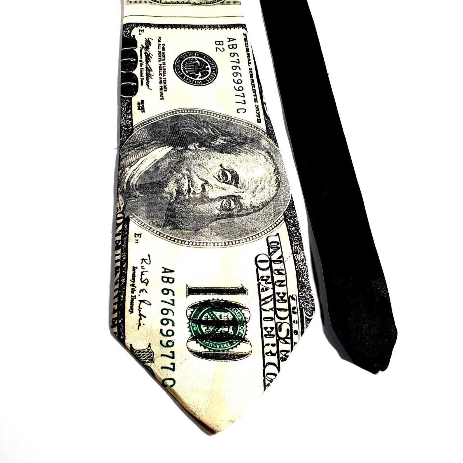 Tolstoy Mens Necktie Banking Dollar Bill Accessory Office Work Casual ...