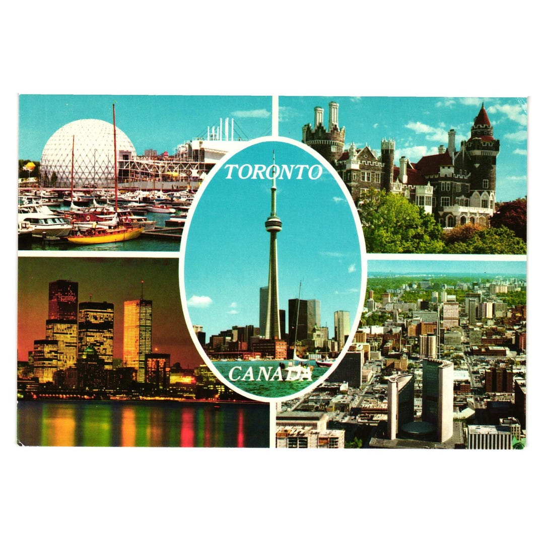 Vintage John Hinde Studios Toronto Canada Postcard Casa Loma Tourist ...