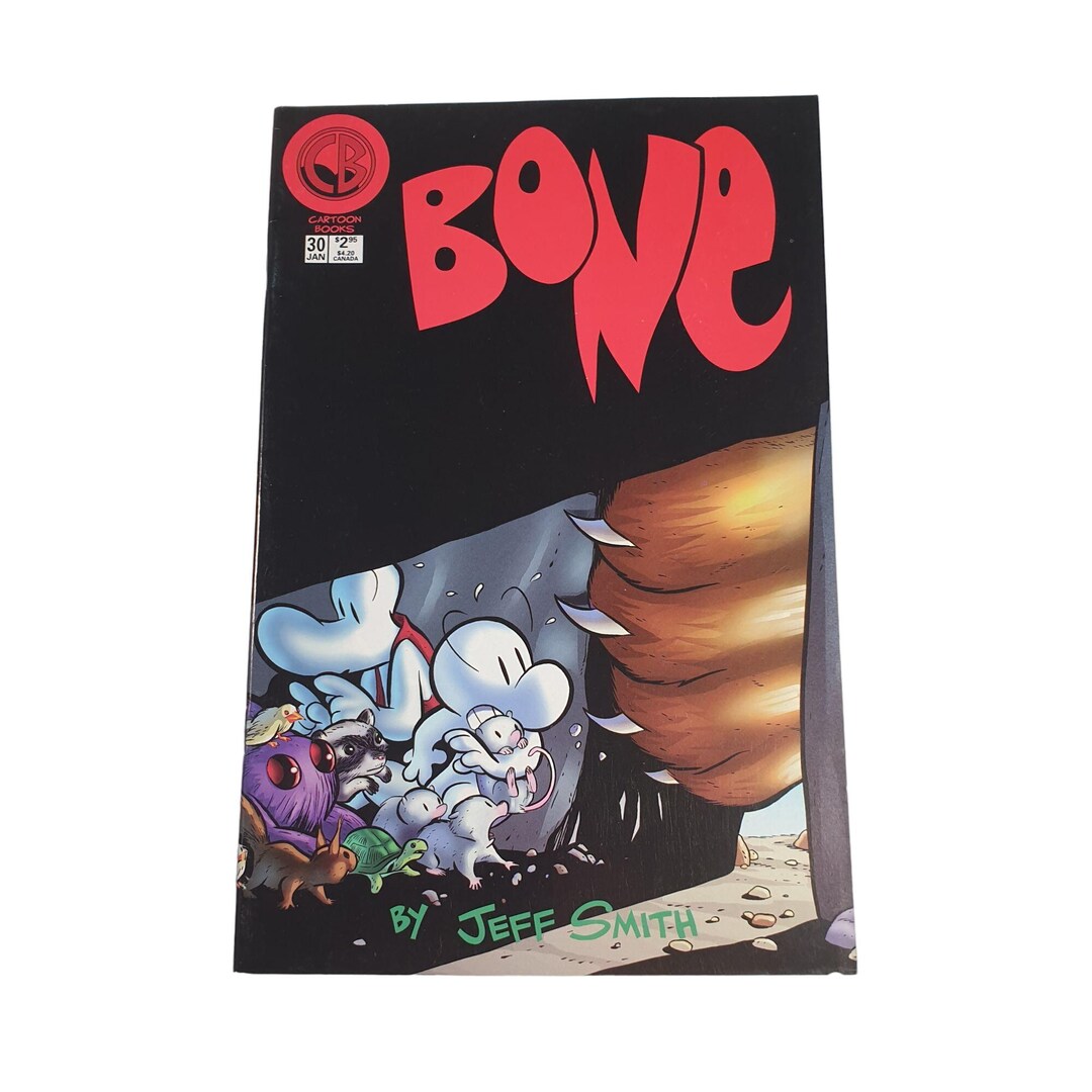 Bone 30 Cartoon Books Comic Collector Jan 1998 Vol 3 Bagged Boarded - Etsy