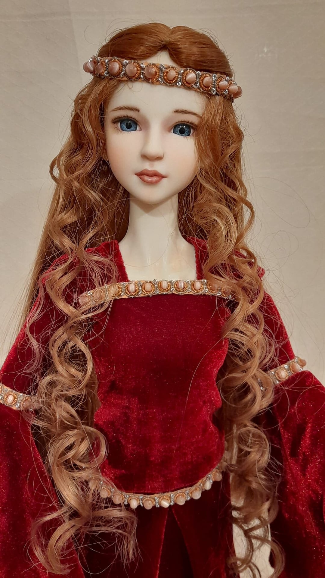 LUCREZIA Bjd Repaint , Hard Vinyl Custom Doll, Face Up - Etsy