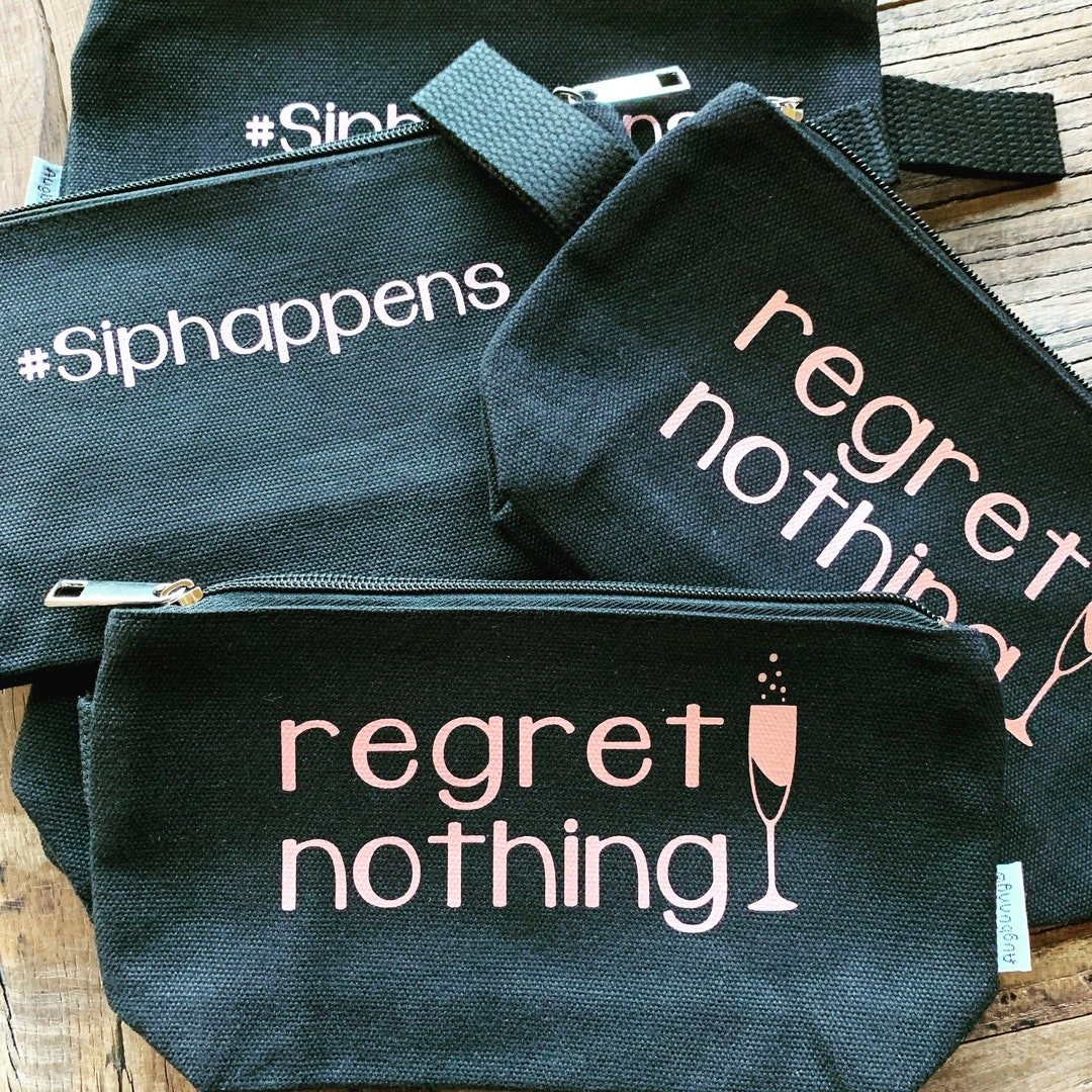 Hangover Kit Oh Shit Kit Bachelorette Party Regret Nothing - Etsy