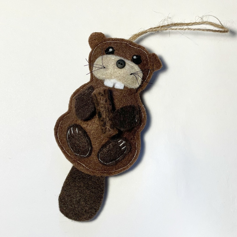 Beaver Ornament - Etsy