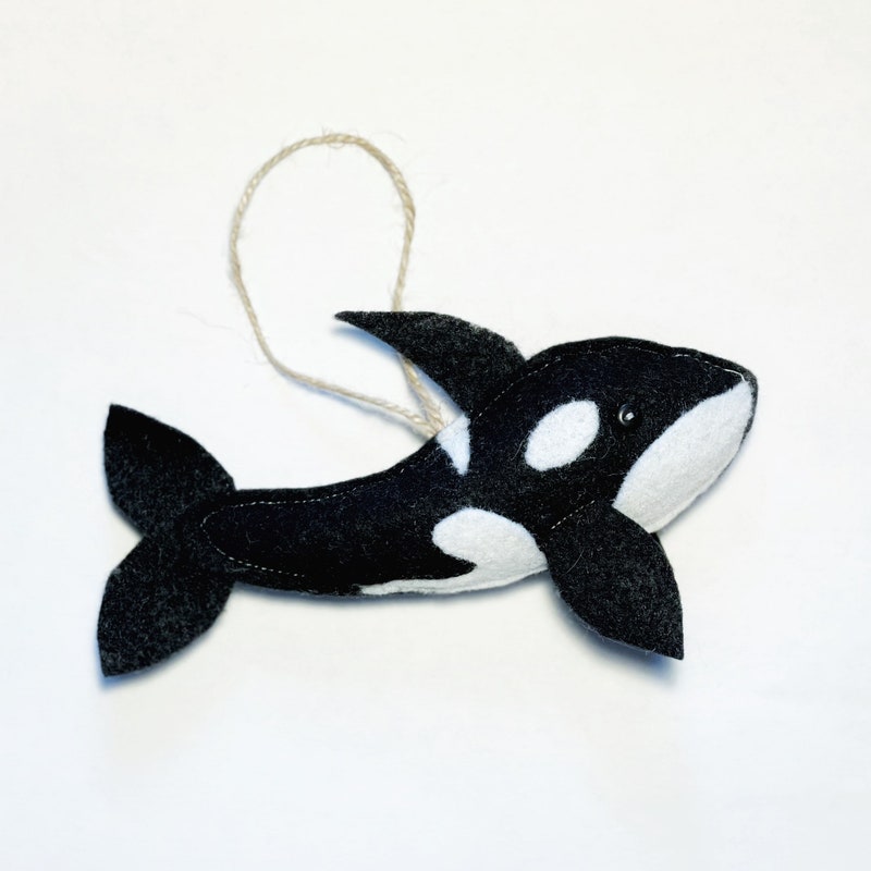 Felt Orca - Etsy