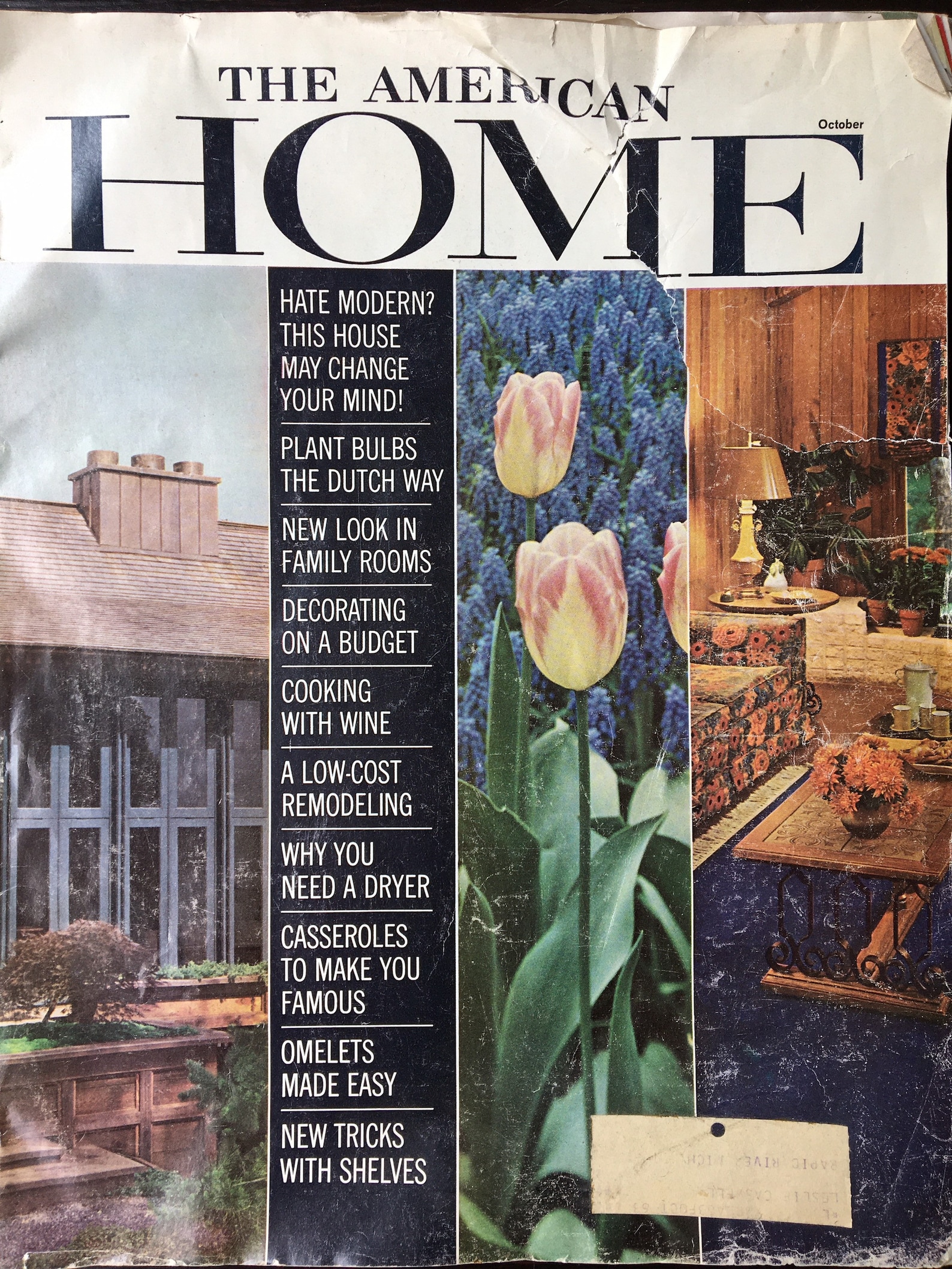 The American HOME Magazine - October 1963 Issue| Vintage Mid-century ...