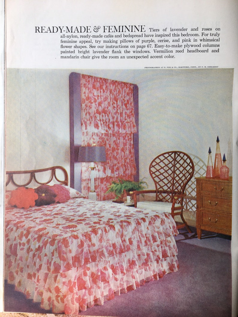 The American HOME Magazine - Marzo 1960 Edición/ Vintage Mid-Century ...