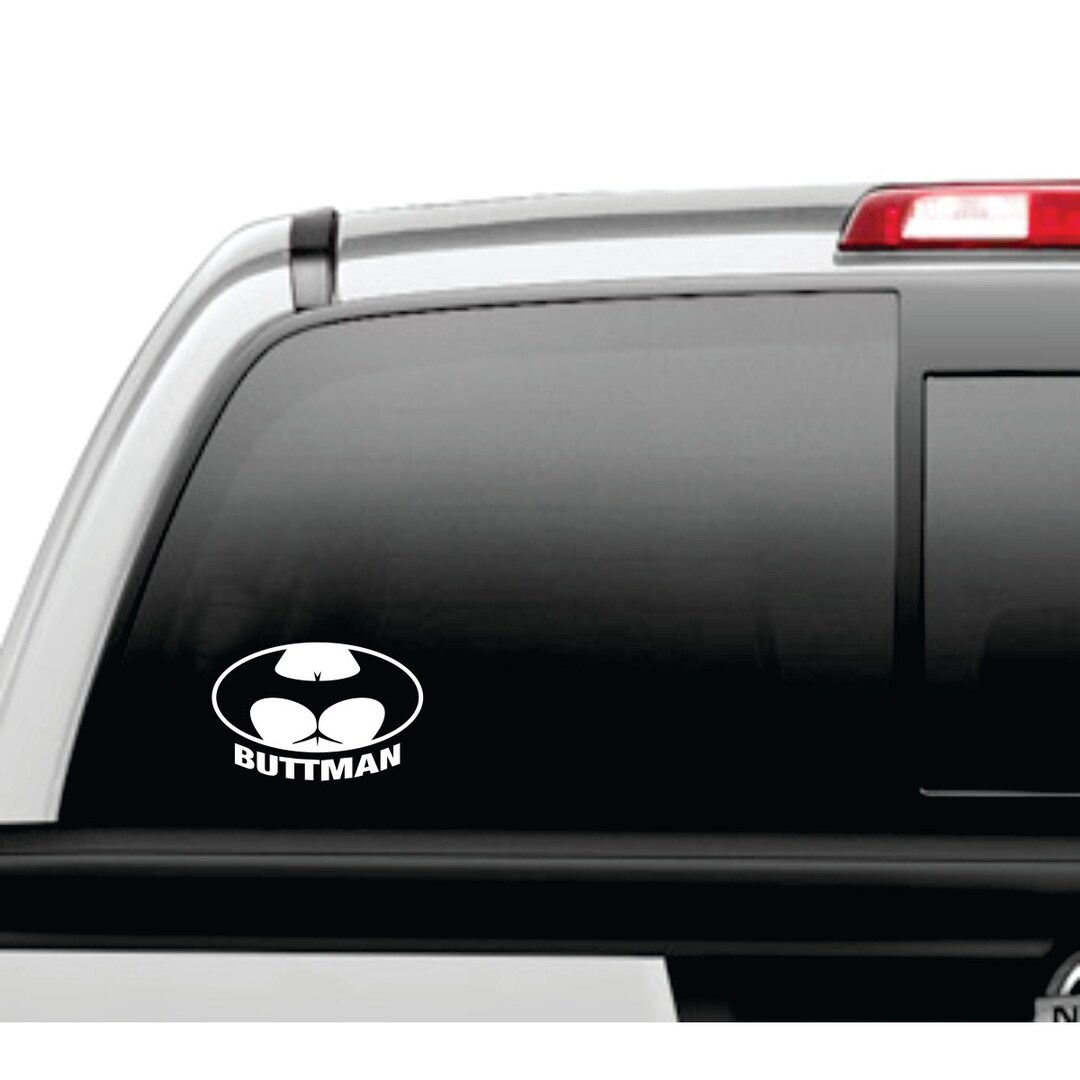 Window Decal Buttman Sticker - Etsy