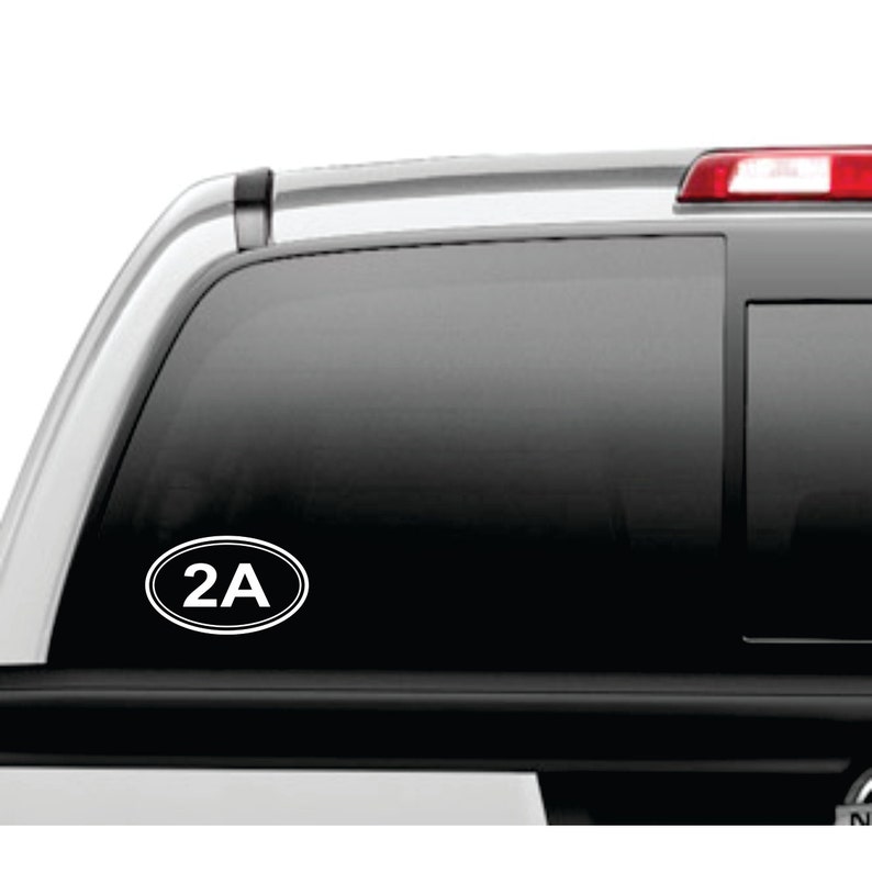 Window Decal 2A 2nd Amendment Sticker - Etsy