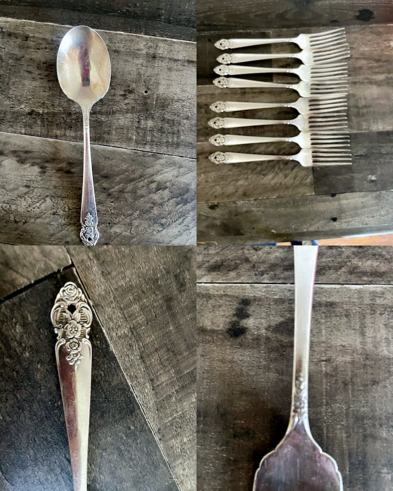 Oneida Silverplate DISTINCTION Pattern Prestige Plate by Oneida 1951 ...