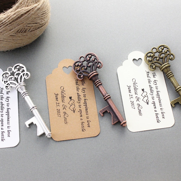 Wedding Favor Keys - Etsy