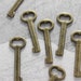 32 Antique Bronze Skeleton Key Collection Vintage Style Wholesale ...