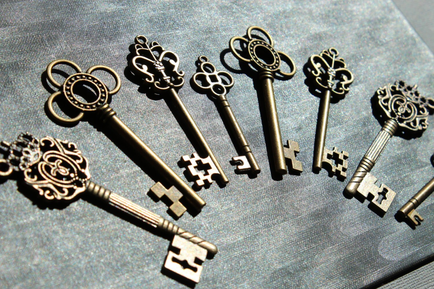 Skeleton Key Collection Antiqued Bronze Double Sized Wholesale - Etsy