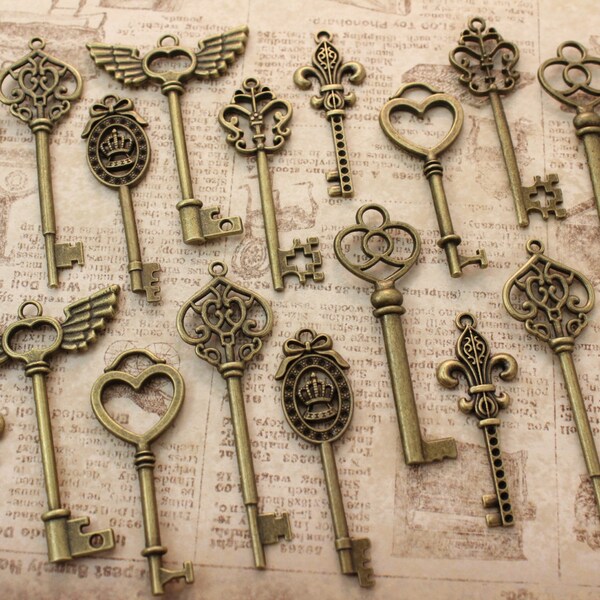 Skeleton Key - Etsy