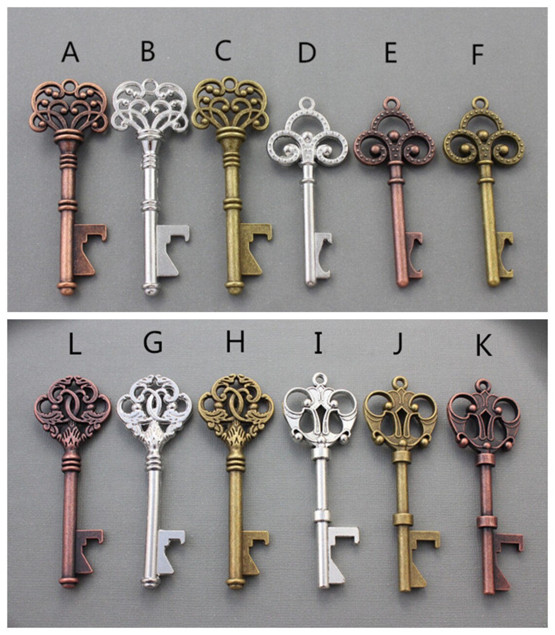 Multiple Quanties Variety of Skeleton Keys All Bottle Openers - Etsy